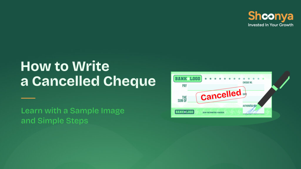 How to Cancel a Cheque - Cancelled Cheque Example
