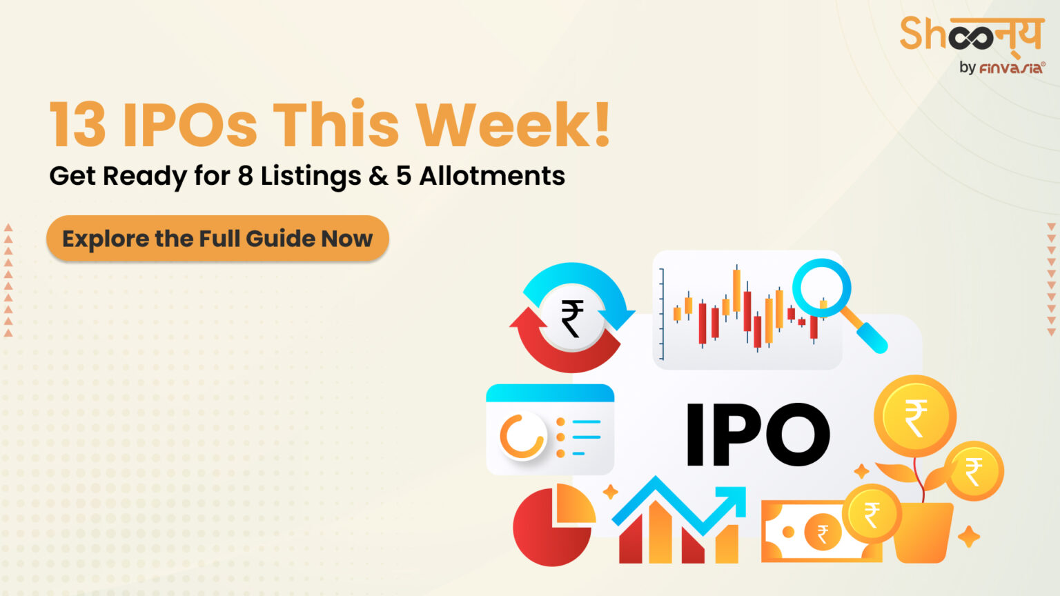 Upcoming IPOs: 8 Listings and 5 Allotments to Watch This Week