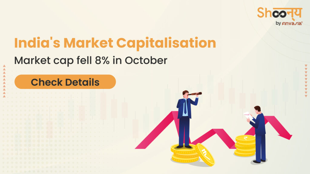 India's market cap declined 8% in October – highest fall since March 2020