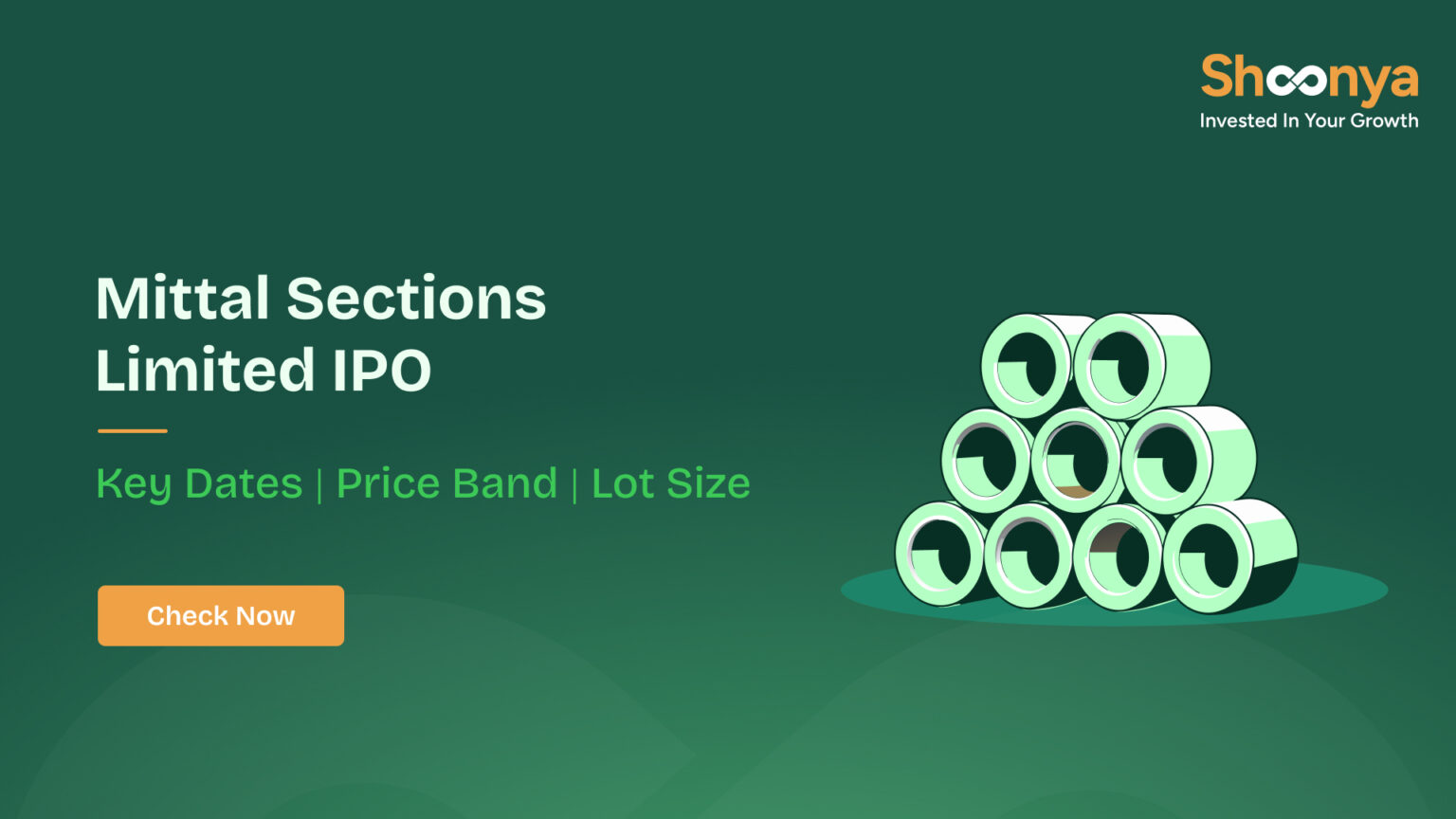 Mittal Sections Limited IPO: Allotment, Lot Size & Listing