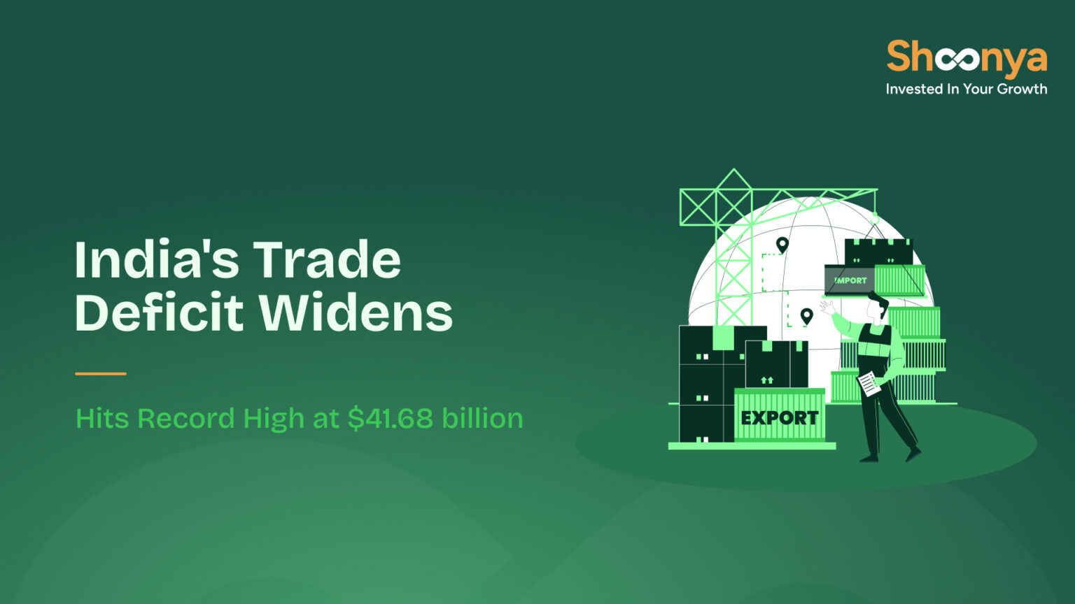 India's Trade Deficit Exceeded $41 Bn in October